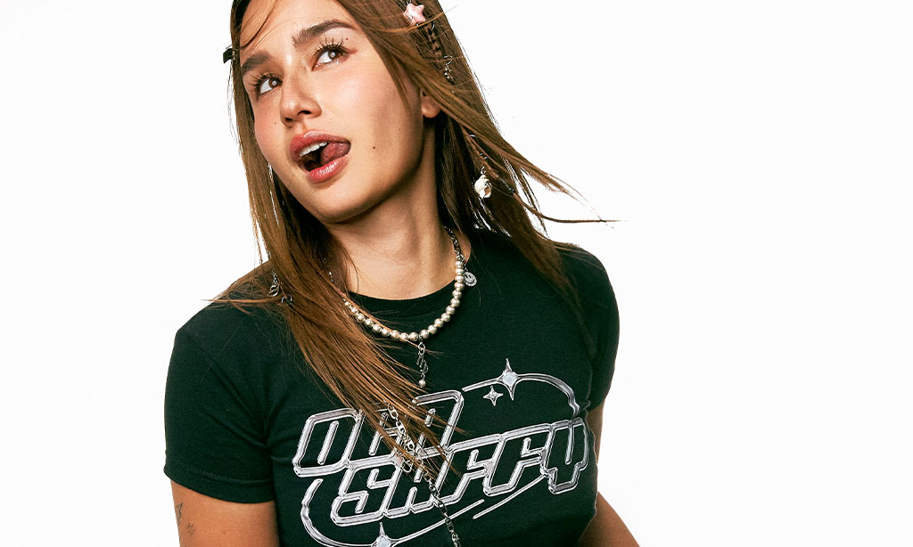 Saffron Sharpe On DCA X SAFFY - Grazia Singapore