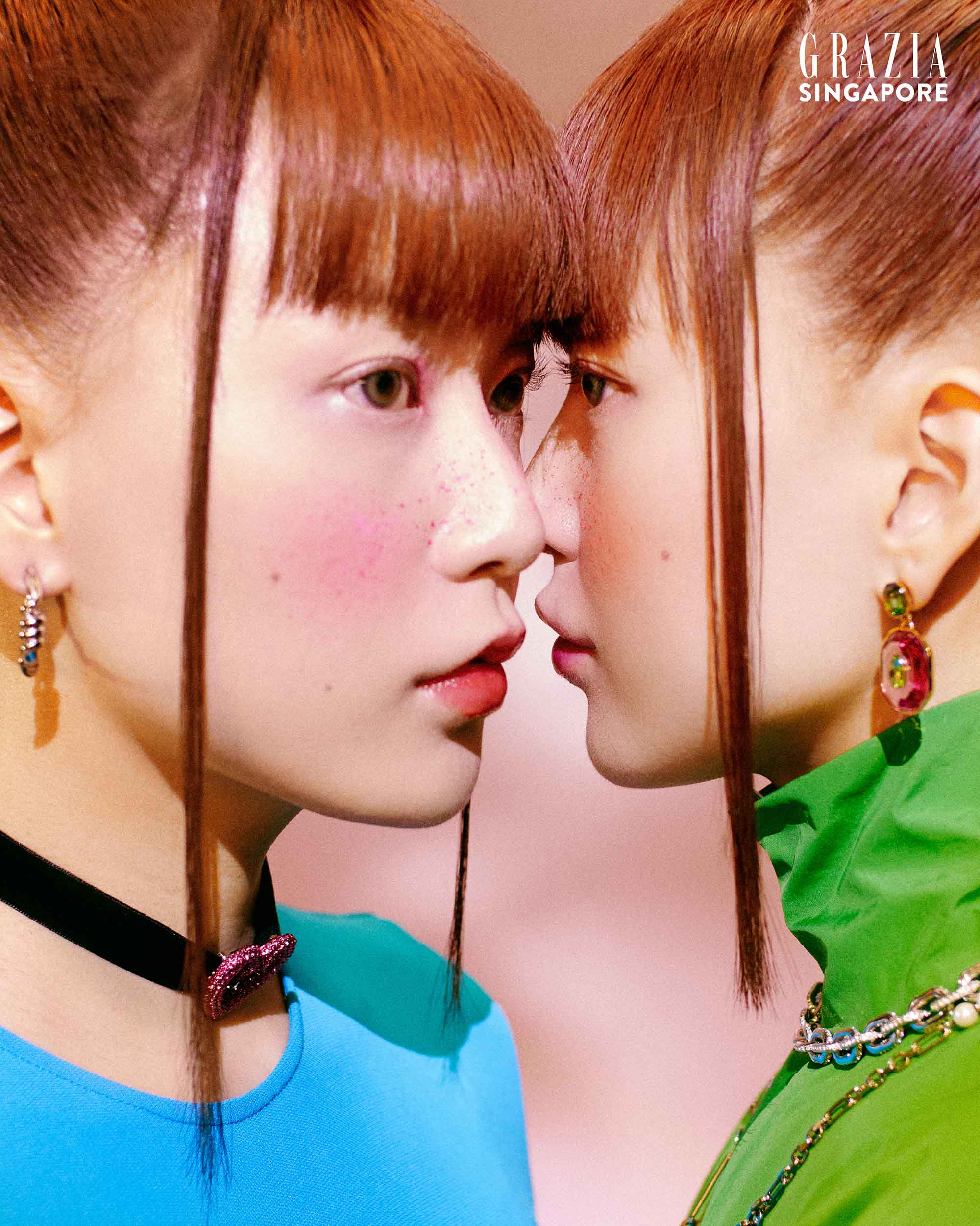 Q2Han: Being Fashionable Twins Is Twice As Nice - Grazia Singapore