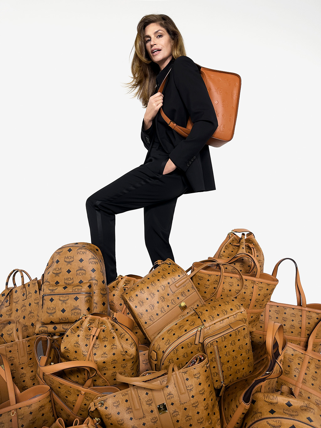 Cindy Crawford Stuns In MCM's FW23 Campaign - Grazia Singapore