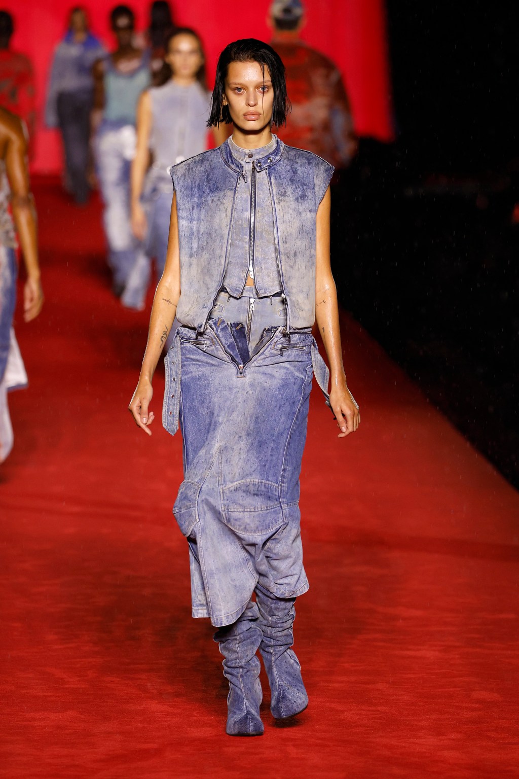 Diesel SS24: Denim Is Endlessly Reimagined At MFW