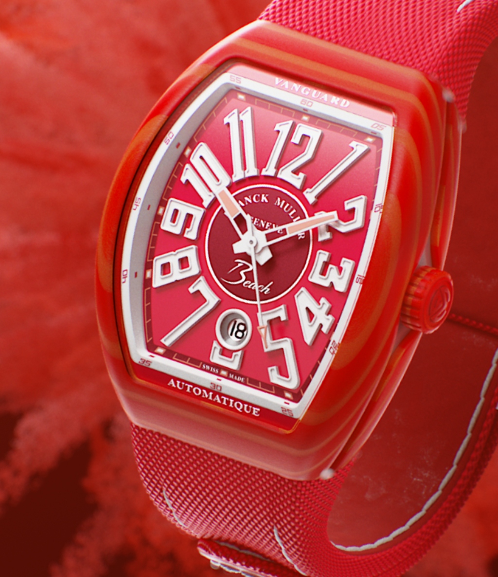 Franck Muller Debuts The Vanguard Beach Collection - Grazia Singapore