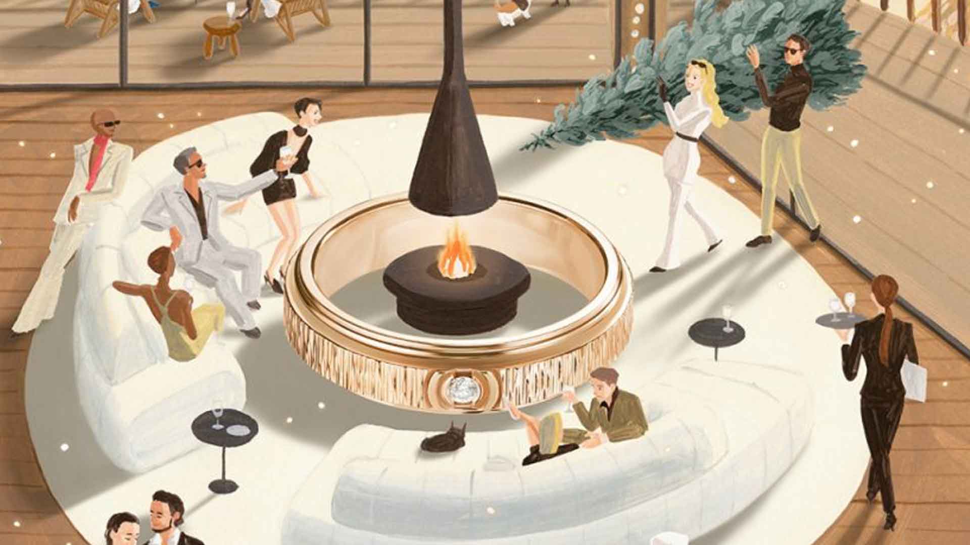 Japanese Illustrator Yukiko Noritake Reimagines Piaget's Pieces As The ...