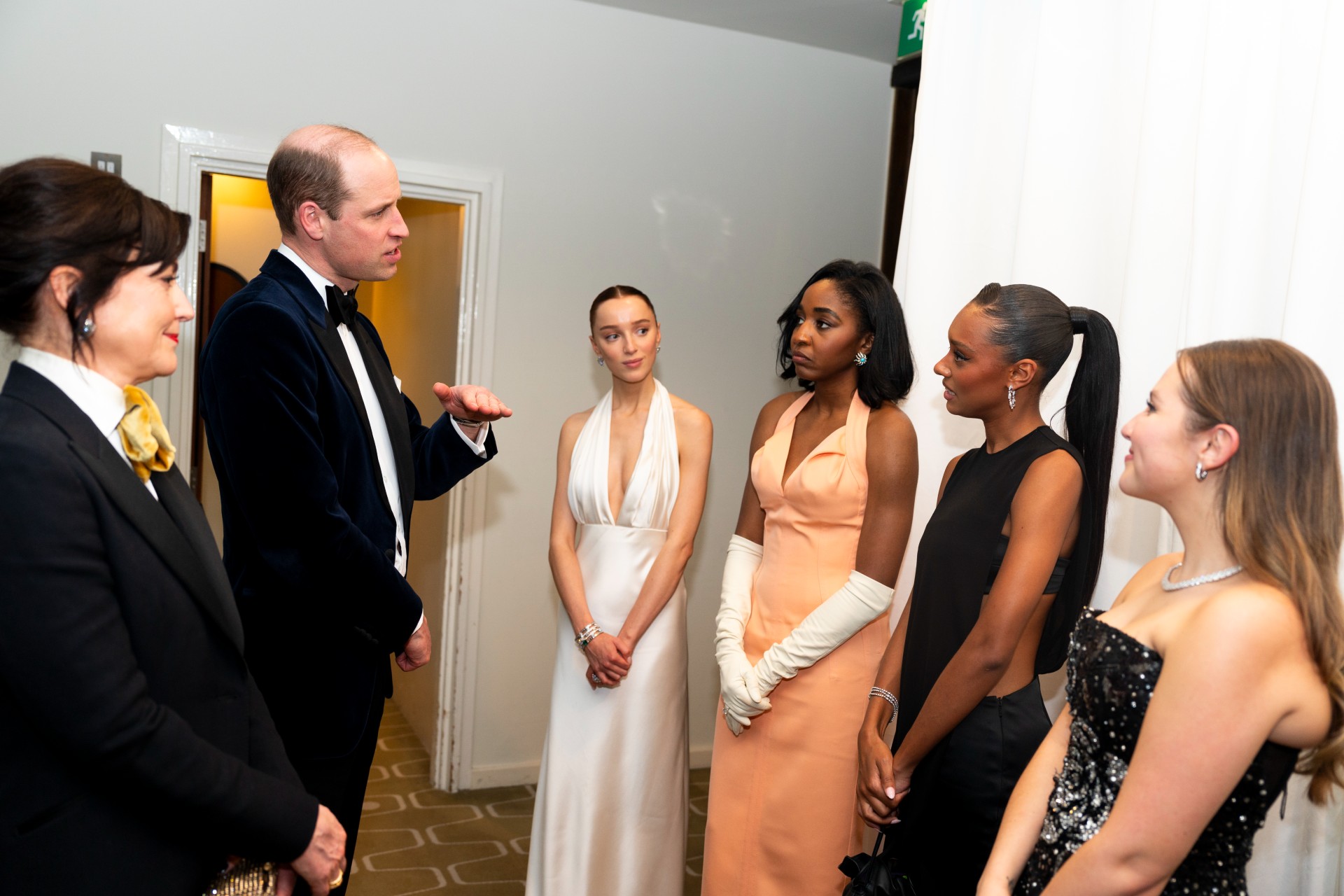 What Did Prince William Say To Ayo Edebiri?