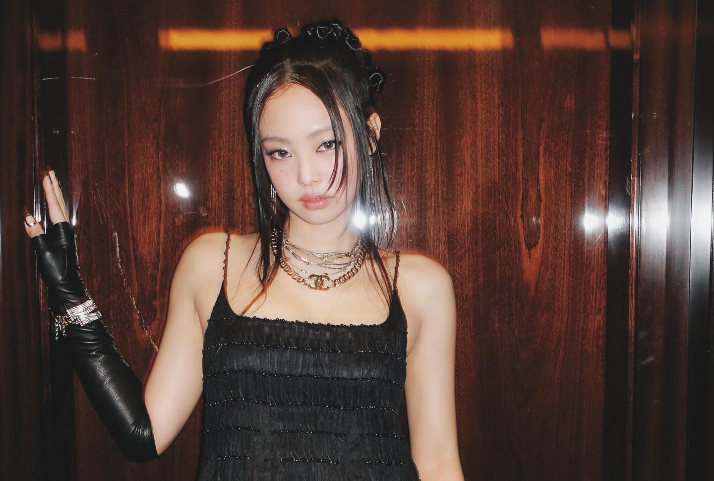 Blackpink’s Jennie Takes The Goth Coquette Aesthetic To Chanel