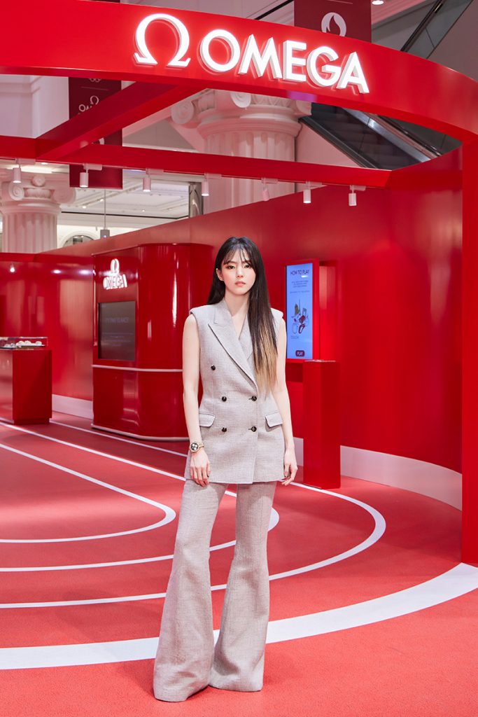 Hyun Bin and Han So-hee Graced Seoul's OMEGA Paris 2024 Pop-Up