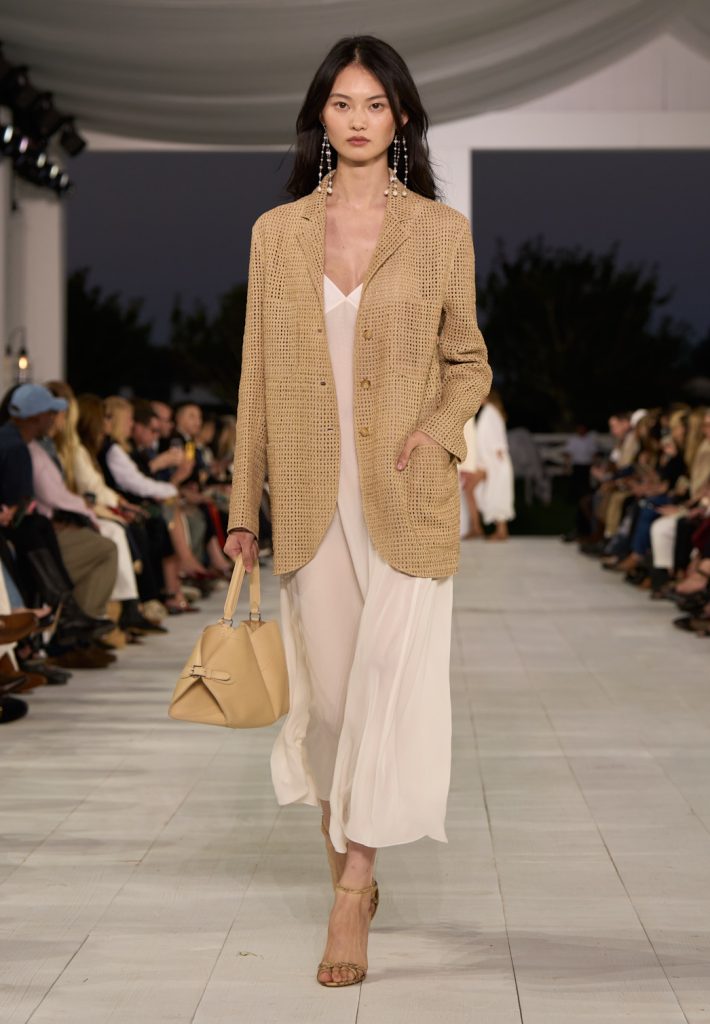 Ralph Lauren SS25: Gatsby Glamour Meets Breezy Beach Dressing
