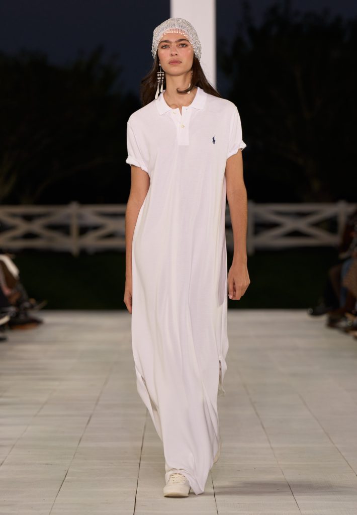 Ralph Lauren SS25: Gatsby Glamour Meets Breezy Beach Dressing