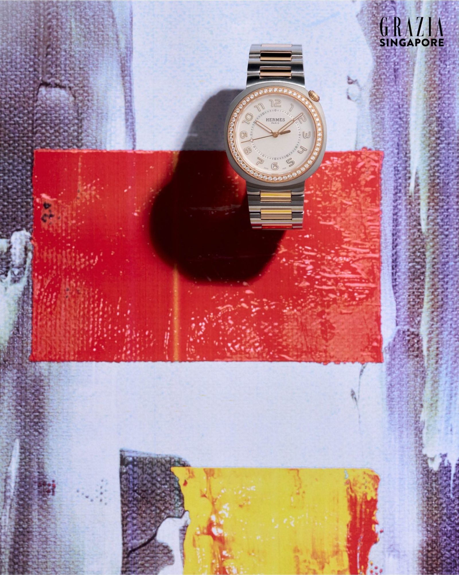 Backstory: The Cut Is The First Hermès Sports Watch For Women - Grazia ...