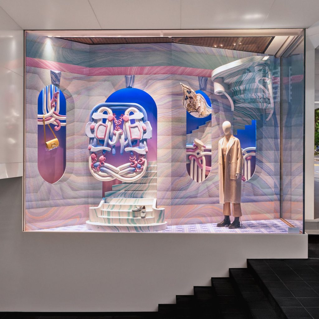 Meet Lauren Clay, The Artist Behind Hermès’s Trippy Window Displays
